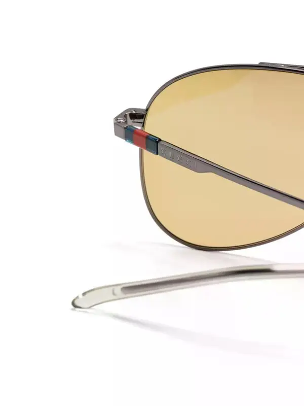 Gucci Pilot-frame Sunglasses