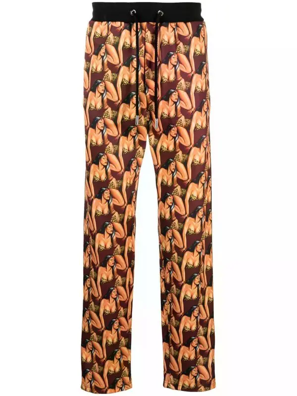 Roberto Cavalli Printed Track Pants