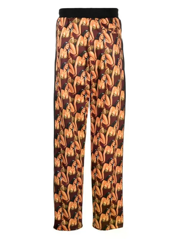 Roberto Cavalli Printed Track Pants