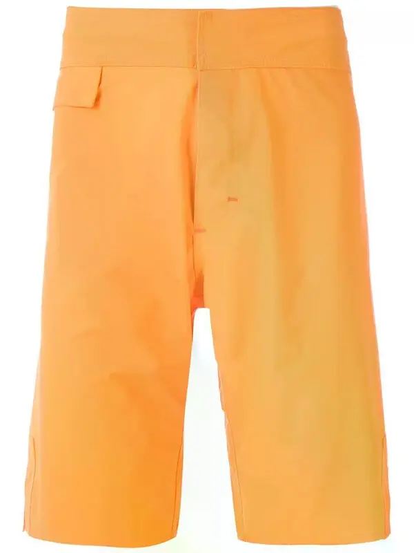 AMIR SLAMA Plain Swim Shorts - Orange
