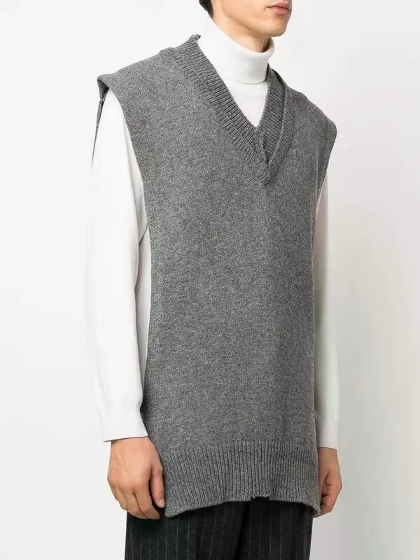 MAISON MARGIELA Layered Knitted Vest