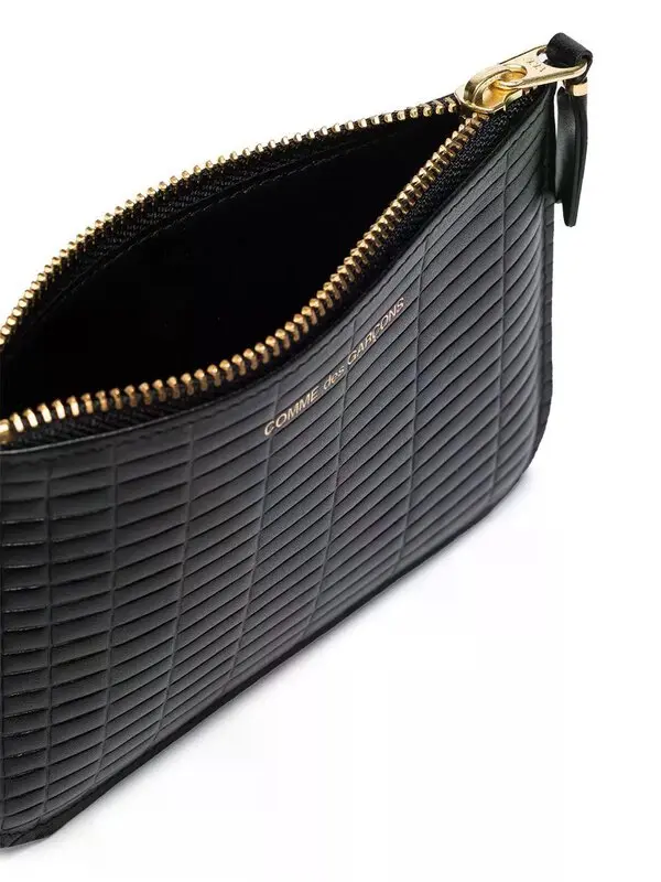 Comme Des Garçons Textured Leather Wallet