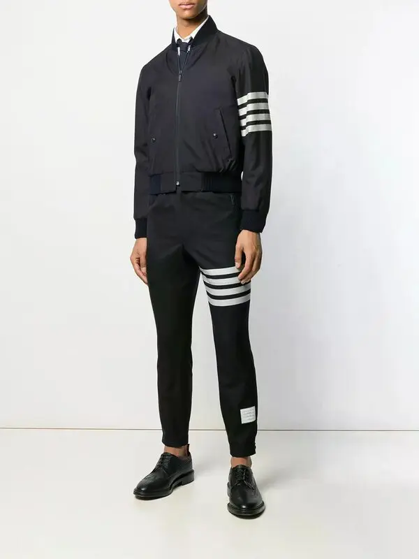 Thom Browne Plain Weave 4-bar Seawtpants - Blue