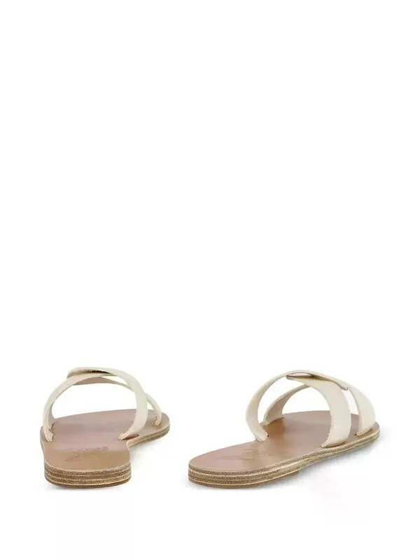 ANCIENT GREEK SANDALS Desmos Double-strap Sandals - White