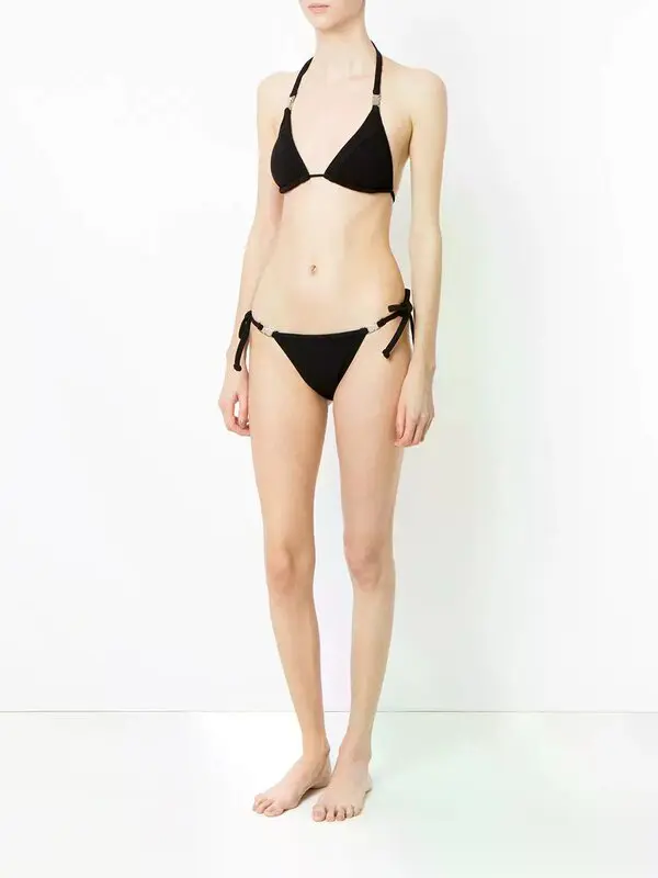 AMIR SLAMA Buckle Bikini Set