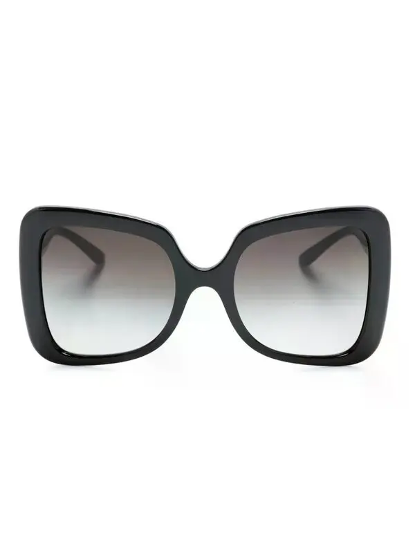 Dolce & Gabbana Oversize-frame Sunglasses - Black