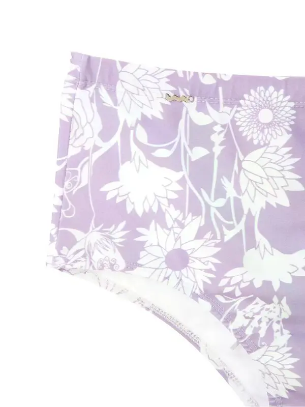 AMIR SLAMA Printed Swim Trunks