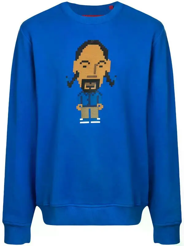 MOSTLY HEARD RARELY SEEN 8-BIT Foshizz Sweatshirt - Blue