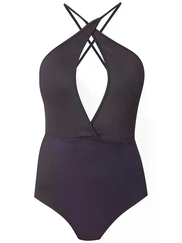 AMIR SLAMA Swimsuit With Cut Detail - Black