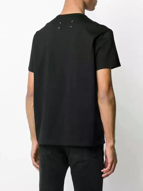 MAISON MARGIELA Distorted-logo Cotton T-shirt