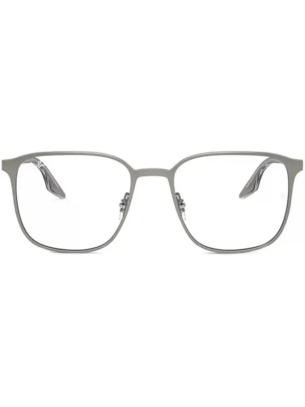 Ray-ban Square-frame Glasses - Grey