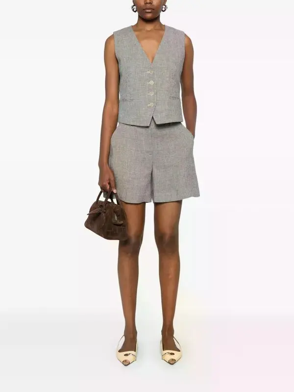 P.a.r.o.s.h Bambu Waistcoat - Neutrals