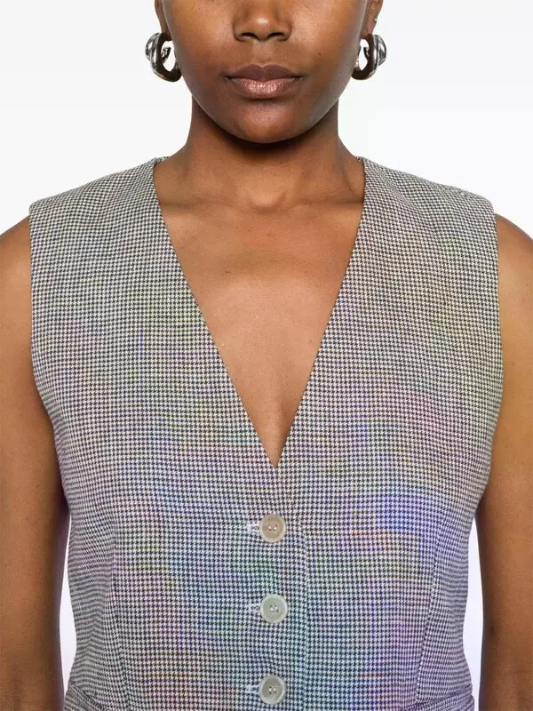 P.a.r.o.s.h Bambu Waistcoat - Neutrals