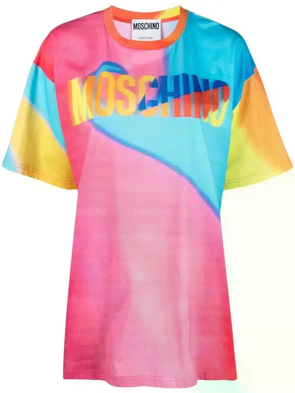 Moschino Logo-print Oversized T-shirt