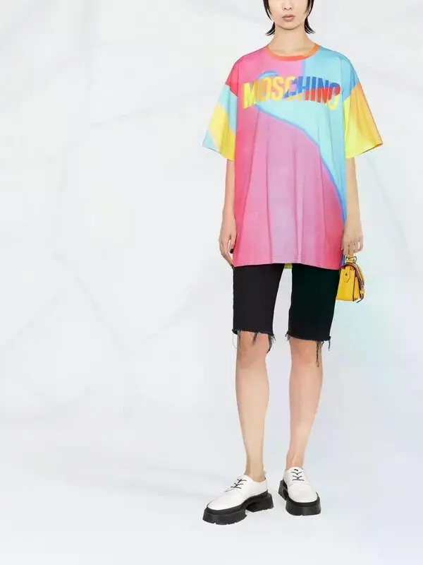 Moschino Logo-print Oversized T-shirt