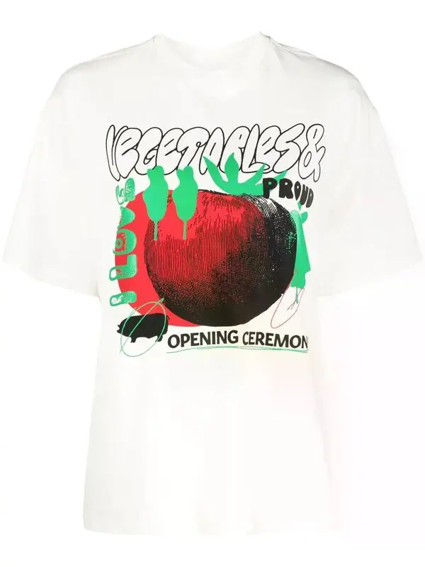 Opening Ceremony Logo-print T-shirt - White