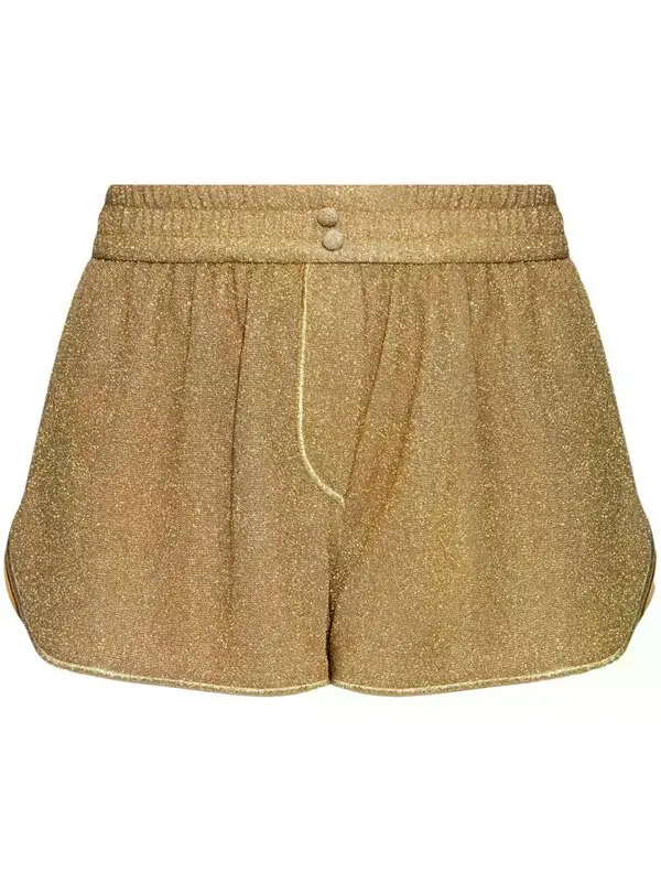 Oseree Lumière High-waisted Shorts - Neutrals