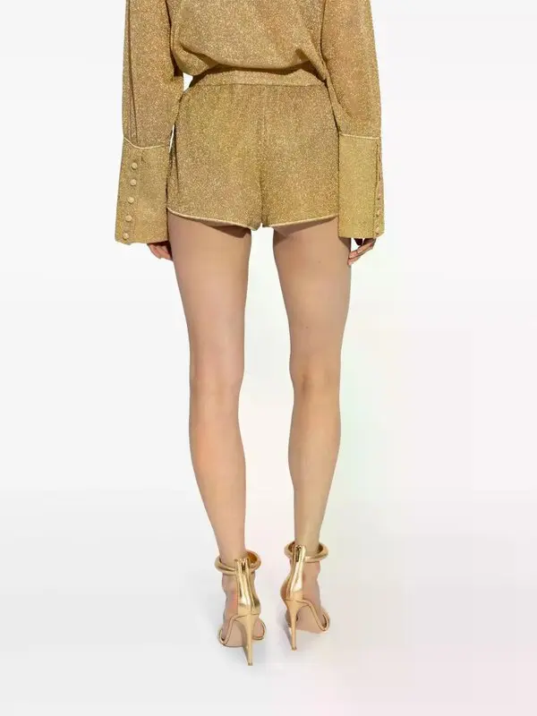 Oseree Lumière High-waisted Shorts - Neutrals