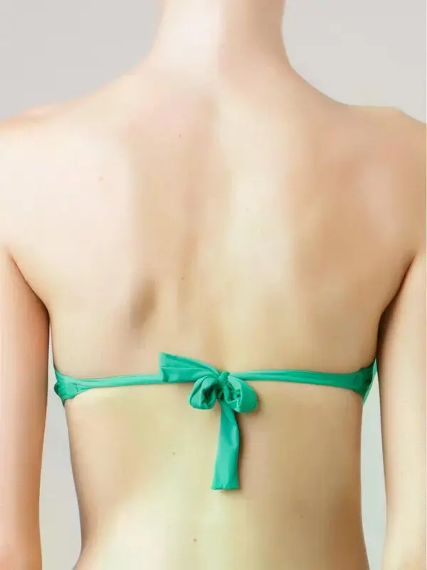 AMIR SLAMA Bandeau Bikini Top
