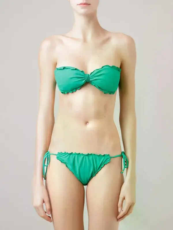 AMIR SLAMA Bandeau Bikini Top