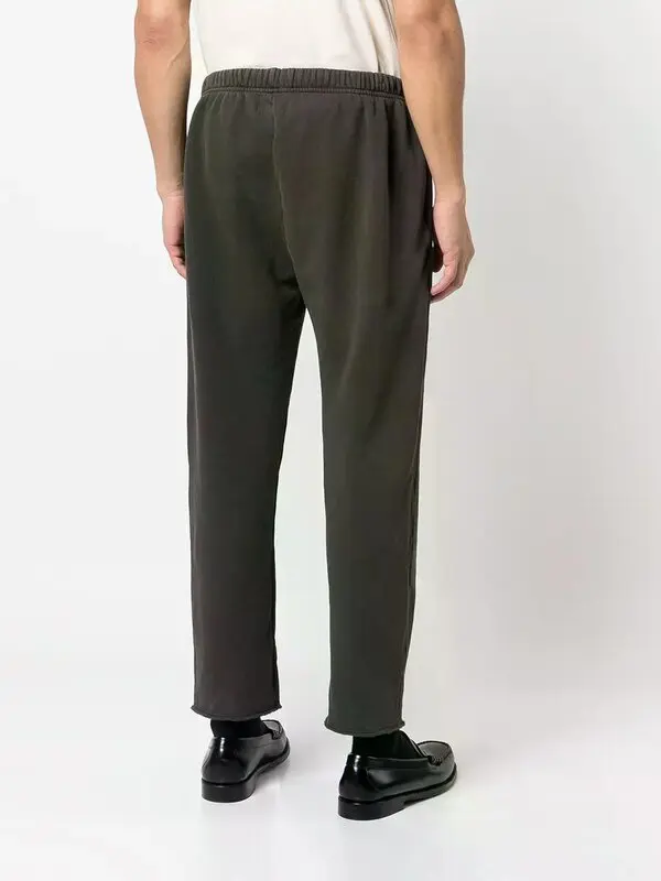 LES TIEN Cropped Straight-leg Joggers