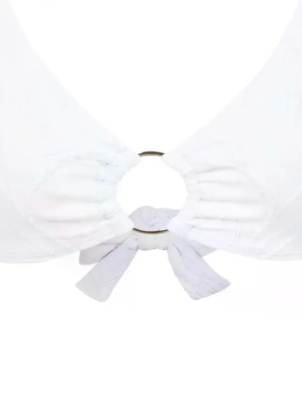 AMIR SLAMA Textured Bikini Set