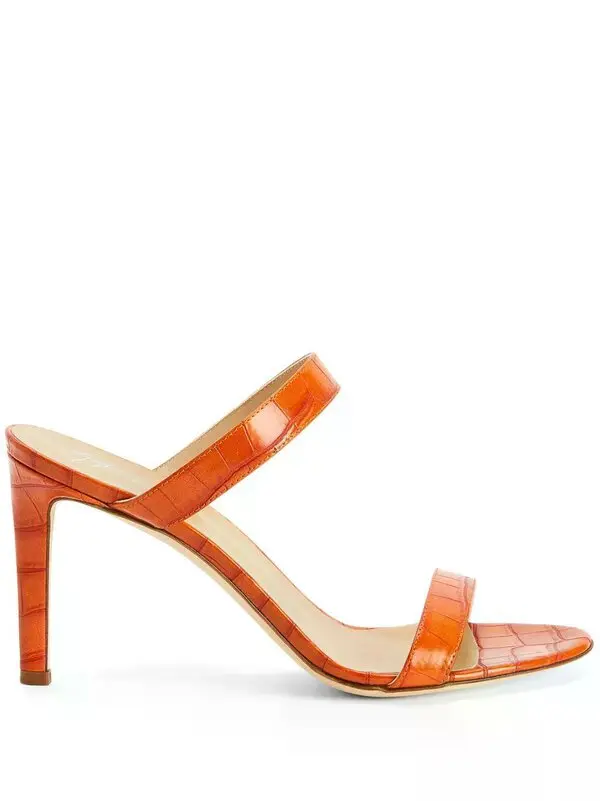 GIUSEPPE ZANOTTI Calista Embossed Leather Sandals