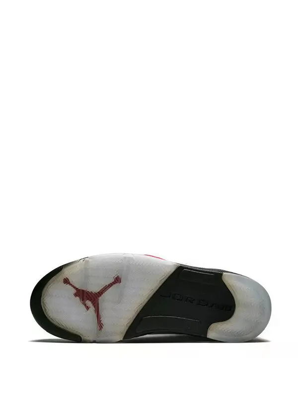 JORDAN Air 5 Retro Fire Red 2013 Sneakers - White