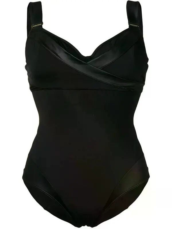 Marlies Dekkers Cache Coeur Plunge Balcony Bathing Suit - Black