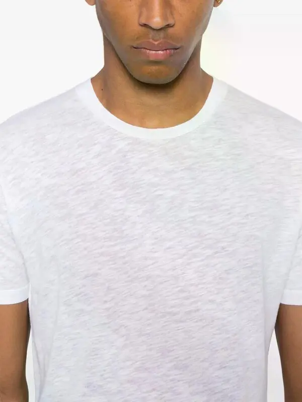 Sunspel Slub T-shirt - White
