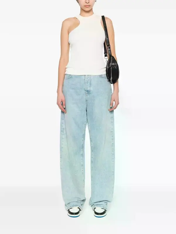 Axel Arigato Asymmetric Ribbed Tank Top