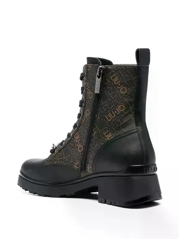Liu Jo Monogram-print Boots