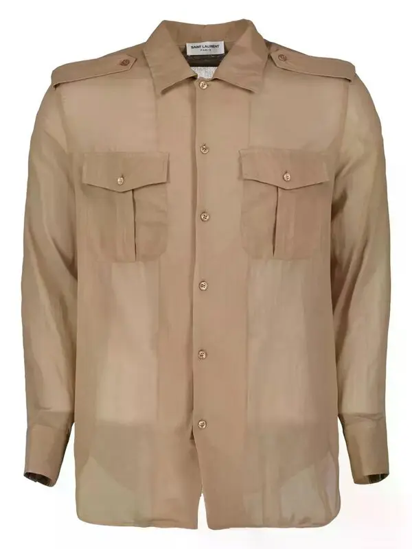 Saint Laurent Long-sleeve Button-fastening Shirt