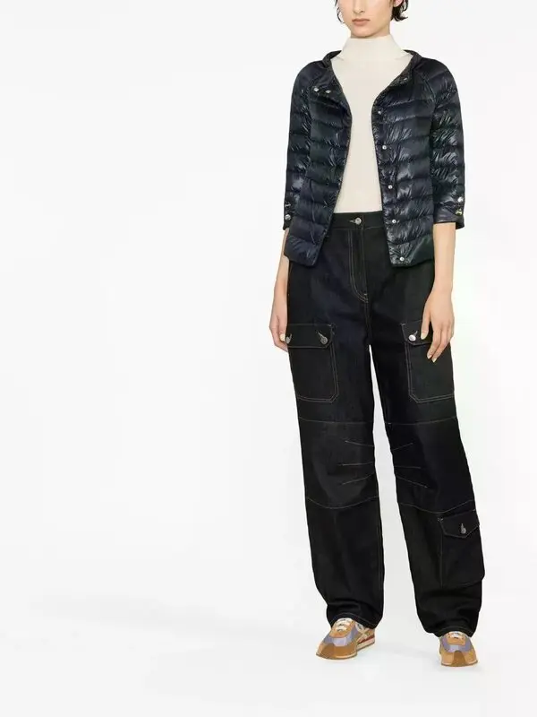 Herno Aminta Quilted Jacket - Blue