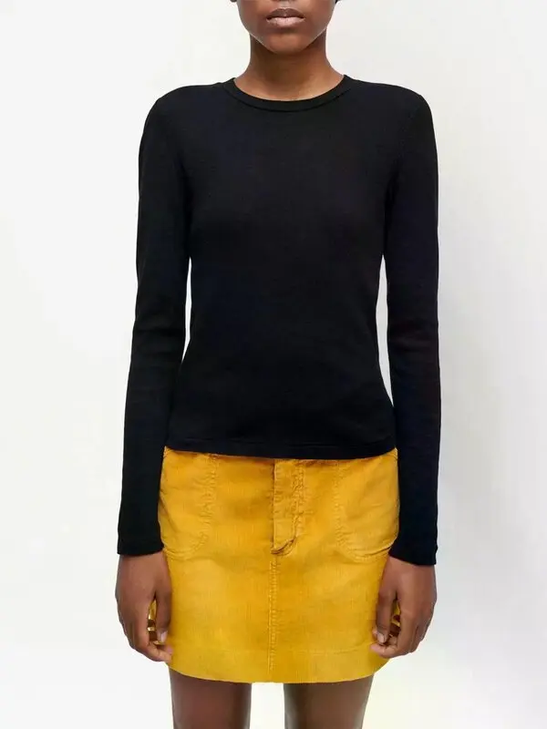 RE/DONE 90s Baby Long-sleeve Jumper - Black