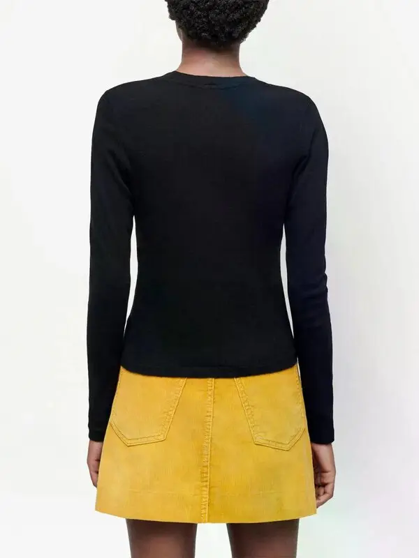 RE/DONE 90s Baby Long-sleeve Jumper - Black