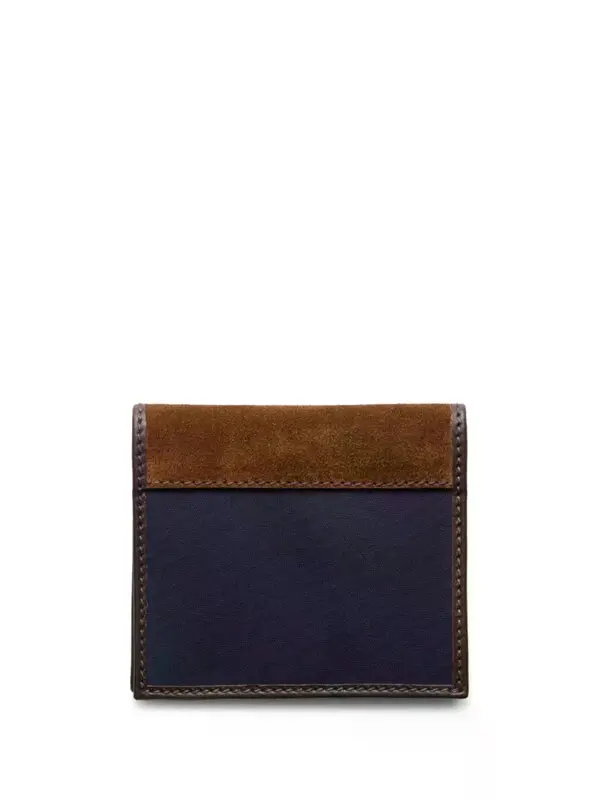 Prada Triangle-logo Wallet - Blue