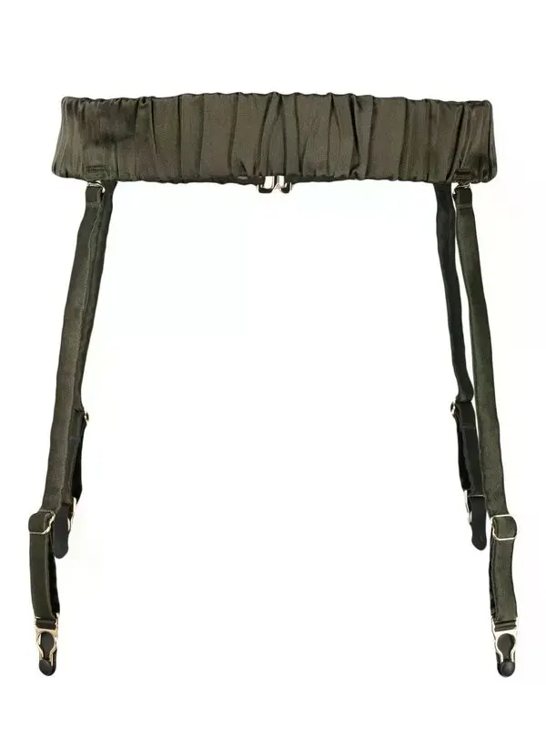 MAISON CLOSE Silk Garter Belt