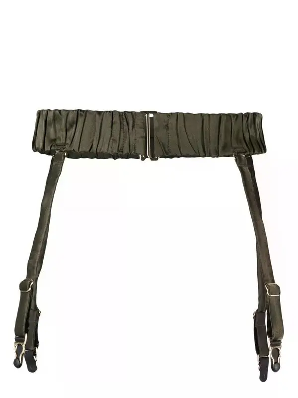 MAISON CLOSE Silk Garter Belt