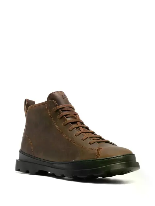 Camper Brutus Leather Ankle Boots