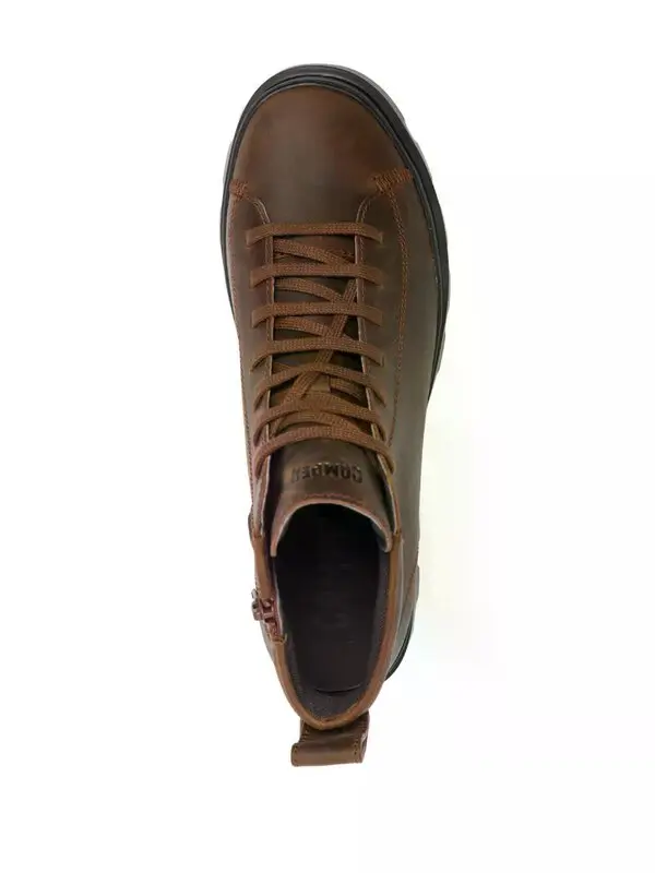 Camper Brutus Leather Ankle Boots