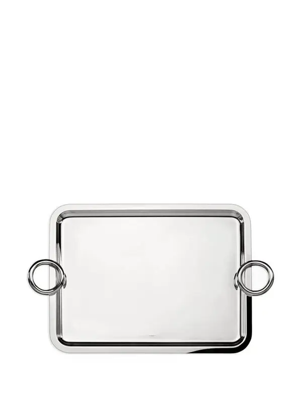 Christofle Vertigo Rectangular Tray - Silver