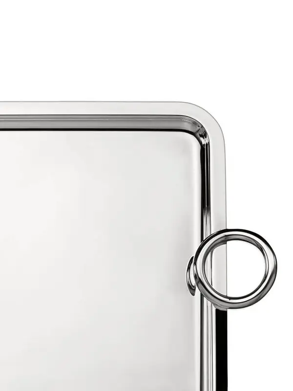 Christofle Vertigo Rectangular Tray - Silver