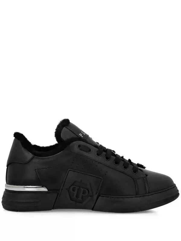 Philipp Plein Hexagon Lo-top Sneakers - Black