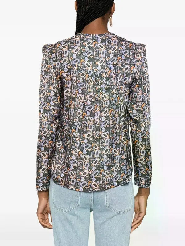 Isabel Marant Étoile Lensy Floral-print Blouse