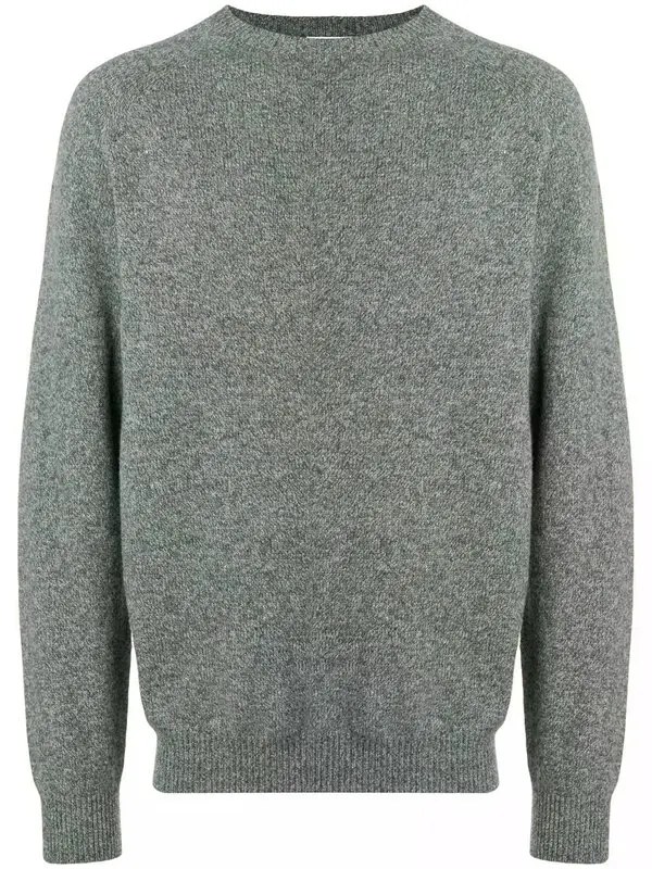 Sunspel Lambswool Crew Neck Sweatshirt