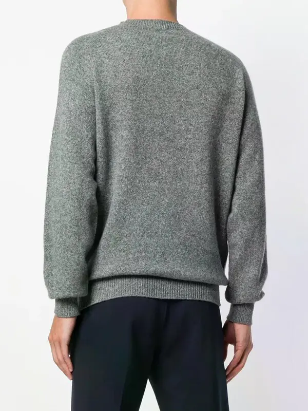 Sunspel Lambswool Crew Neck Sweatshirt