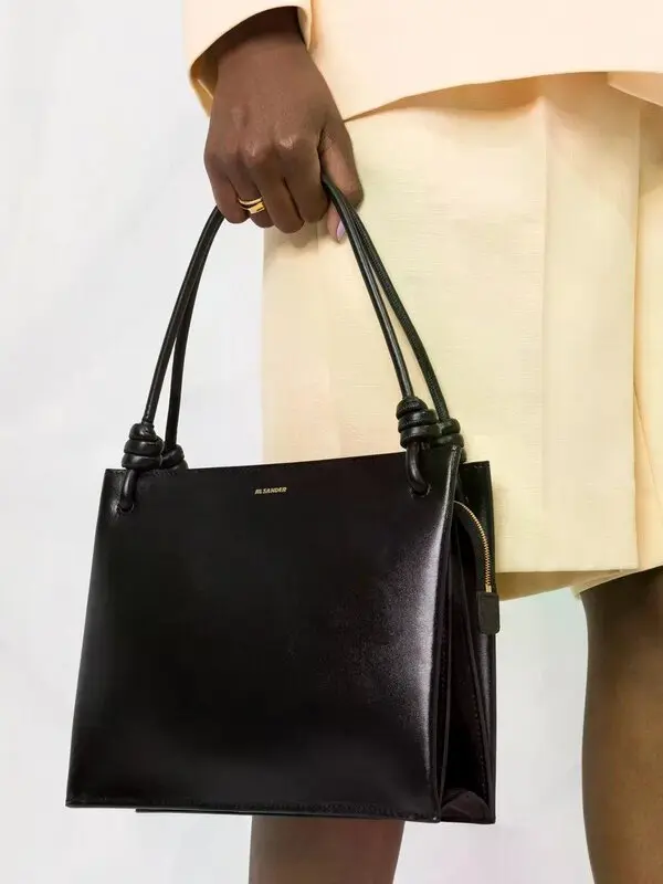 JIL SANDER Smooth Leather Shoulder Bag