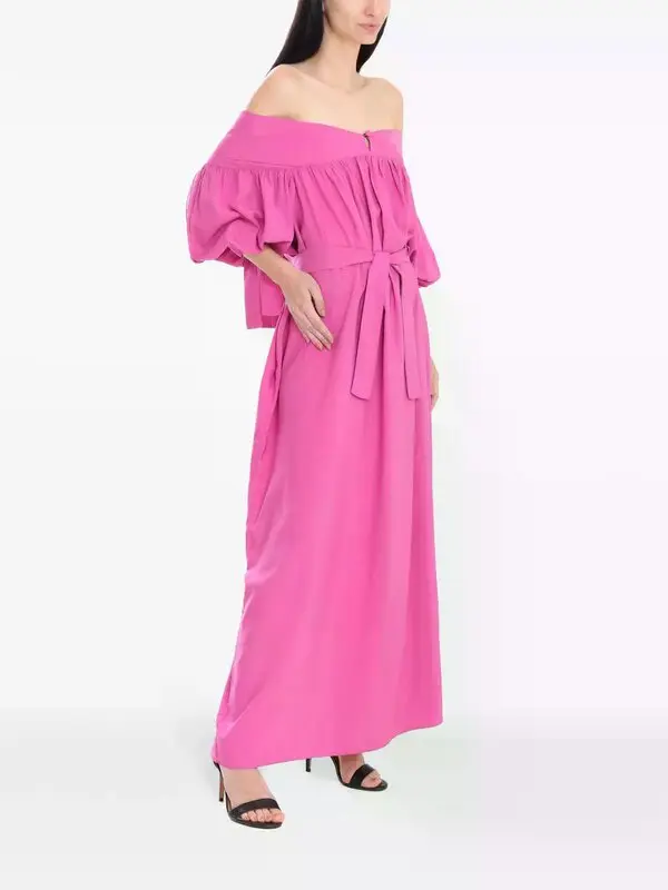 AMIR SLAMA Off-shoulder Maxi Dress