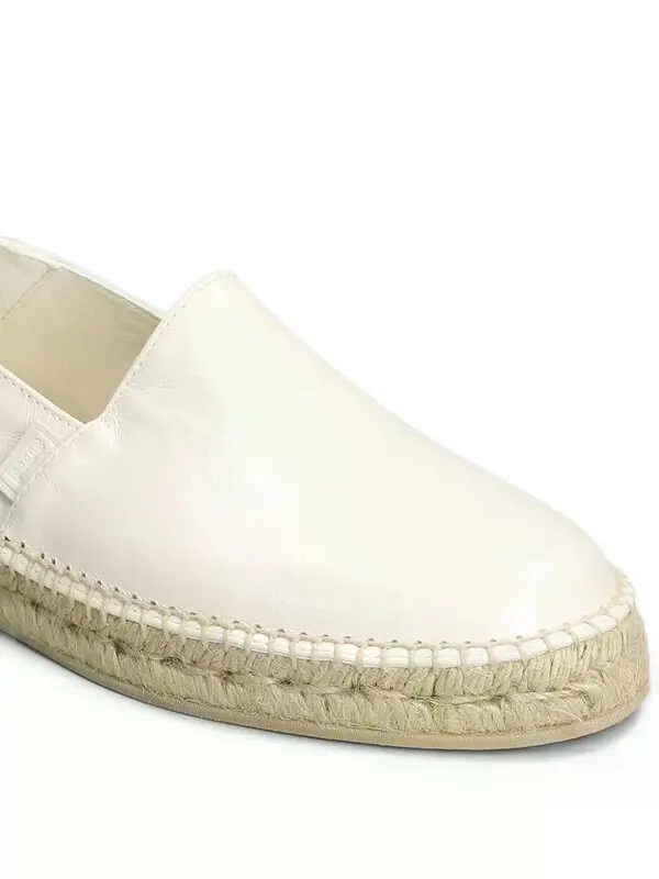 AMI Paris Leather Espadrilles